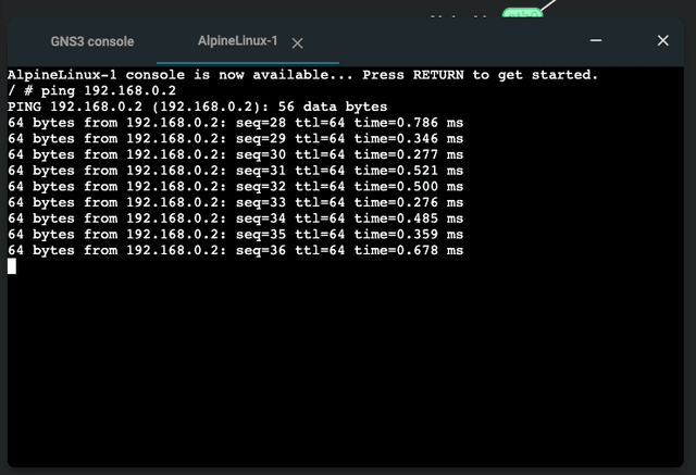 Running GNS3 with Docker